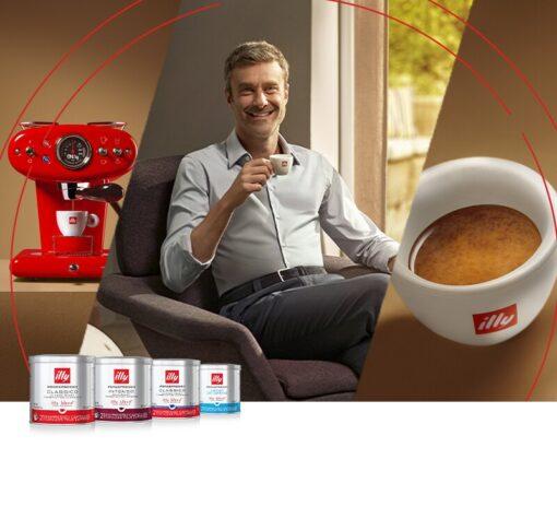 illy Y3.3 iperEspresso Coffee Machine (Red) – illy