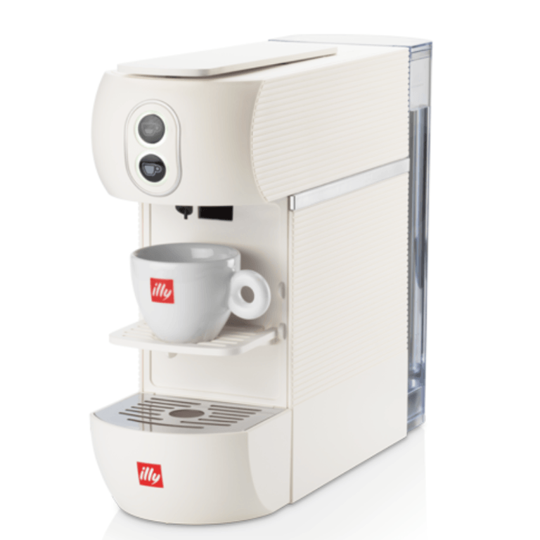 illy Easy Coffee Machine For E.S.E. Pods (White) – illy