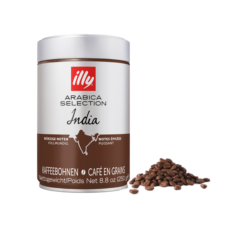 illy Whole Beans Arabica Selection India Coffee – Medium Roast (250 Grams) – illy