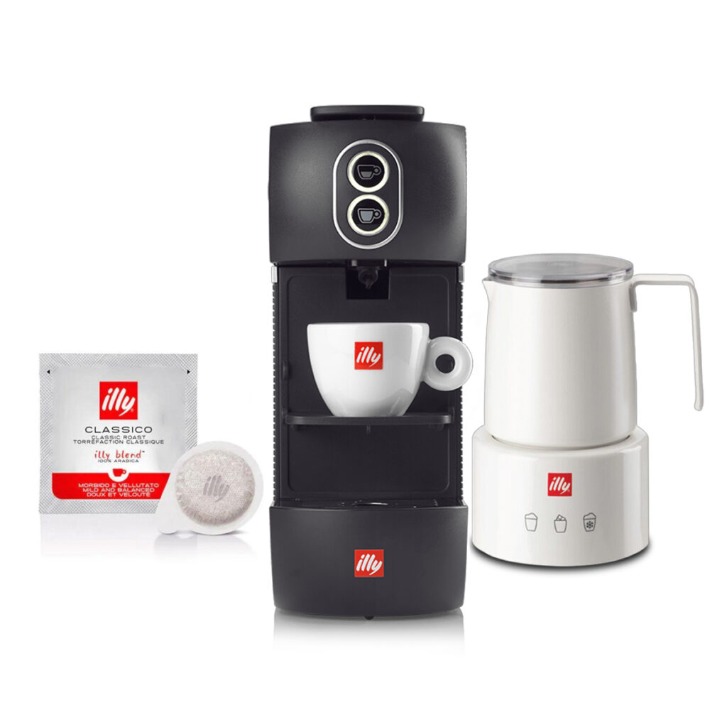 Easy Coffee Machine E.S.E. POD (Black) + E.S.E. Coffee PODS Espresso ...